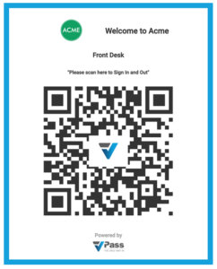 How a QR Code Sign In Works - VPass