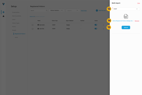 Create a Registered Visitor (Badge or PIN Sign In) - VPass