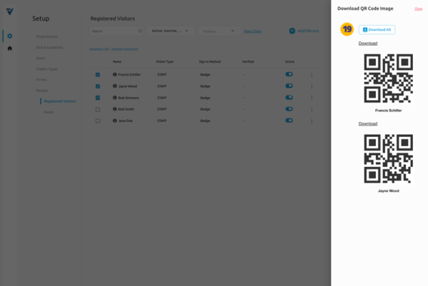 Create a Registered Visitor (Badge or PIN Sign In) - VPass