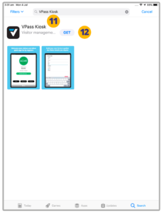 Printer Setup – iPad Kiosk App – Bluetooth – VPass