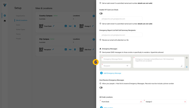 Create SMS Alert Messages - VPass